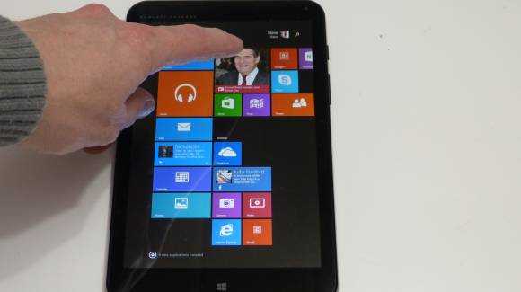 HP Stream 8 with DataPass. Detailed first-look video